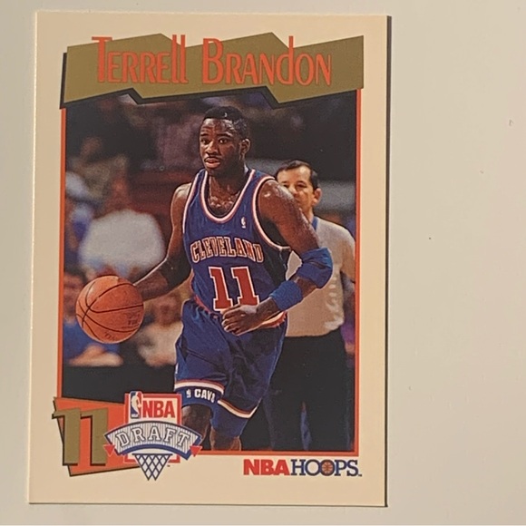 NBA HOOPS | Toys | 991 Nba Hoops Cleveland Cavaliers Terrell Brandon ...
